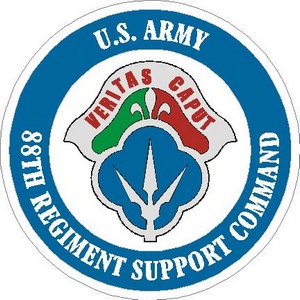 United States Army 88th Regiment Support Command - Vinyl Sticker at ...