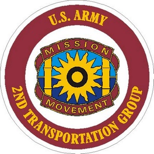 United States Army 2nd Transportation Group - Vinyl Sticker at Sticker ...