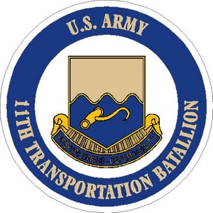 United States Army 11th Transportation Battalion Vinyl Sticker at ...
