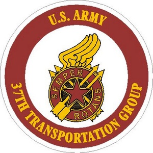 United States Army 37th Transportation Group Vinyl Sticker at Sticker ...