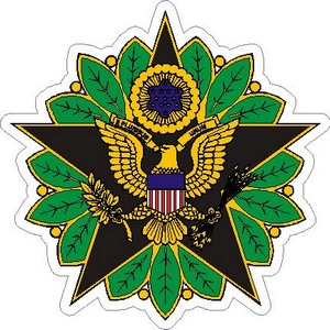 United States Army Staff - Vinyl Sticker at Sticker Shoppe