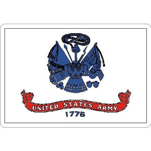United States Army Flag - Vinyl Sticker at Sticker Shoppe