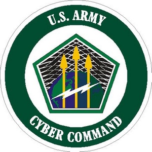 U.S. Army Cyber Command - Vinyl Sticker at Sticker Shoppe