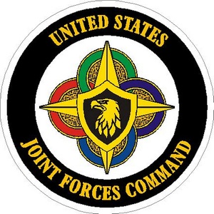 Dept Of Defense Joint Forces Command - Vinyl Sticker at Sticker Shoppe