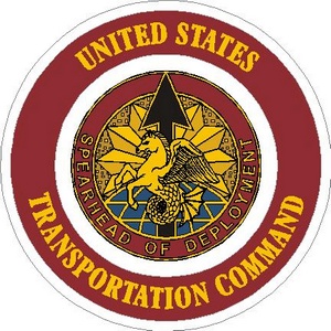 Dept Of Defense Transportation Command - Vinyl Sticker at Sticker Shoppe