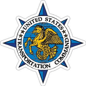 Dept Of Defense Transportation Command Logo - Vinyl Sticker at Sticker ...