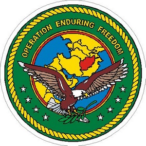 Operation Enduring Freedom - Vinyl Sticker at Sticker Shoppe