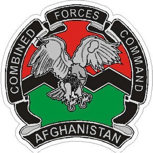 Combined Forces Command Afghanistan - Vinyl Sticker at Sticker Shoppe