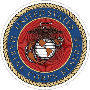 United States Marines Corps Reserve - Vinyl Sticker at Sticker Shoppe
