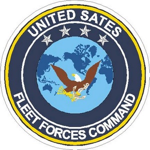 United States Navy Fleet Forces Command - Vinyl Sticker at Sticker Shoppe