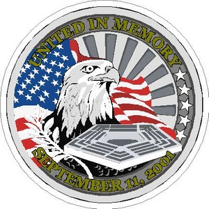 September 11th United In Memory - Sticker at Sticker Shoppe