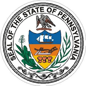 Pennsylvania State Seal - Vinyl Sticker at Sticker Shoppe