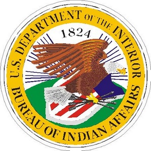 Bureau of Indian Affairs Seal Vinyl Sticker at Sticker Shoppe
