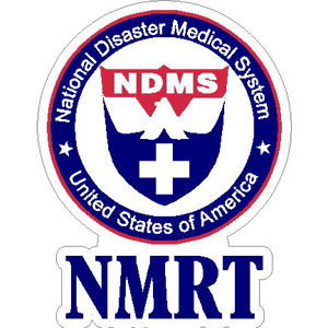 NDMS National Medical Response Team NMRT - Vinyl Sticker at Sticker Shoppe
