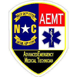 North Carolina Advanced EMT AEMT - Vinyl Sticker at Sticker Shoppe