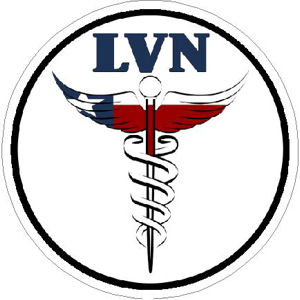Texas LVN - Vinyl Sticker at Sticker Shoppe