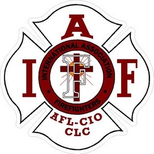 Cross IAFF International Association Firefighters - Vinyl Sticker at ...