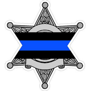 Thin Blue Line Badge