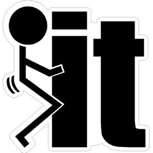 Screw It - Vinyl Sticker at Sticker Shoppe