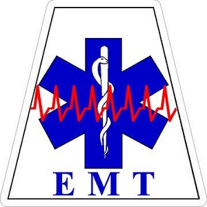 EMT Helmet Tet - Vinyl Sticker at Sticker Shoppe