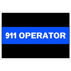 Thin Blue Line 911 Operator - Sticker at Sticker Shoppe