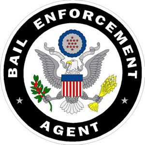 Bail Enforcement Agent Black - Sticker at Sticker Shoppe