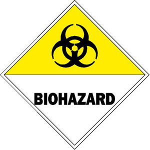 Biohazard Diamond - Sticker at Sticker Shoppe
