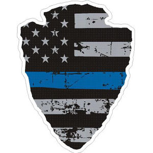 Thin Blue Line National Park Service Ranger - Sticker at Sticker Shoppe