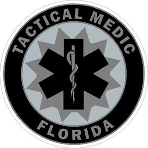 Tactical Medic Florida - Sticker at Sticker Shoppe