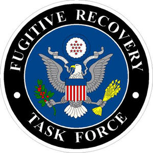 Fugitive Recovery Task Force Black Seal - Sticker at Sticker Shoppe