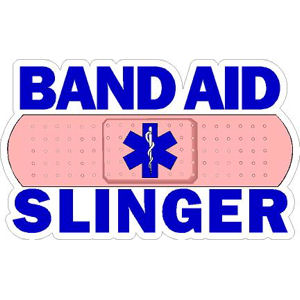 Band Aid Slinger - Sticker at Sticker Shoppe