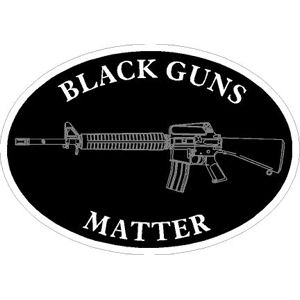 Black Guns Matter - Sticker at Sticker Shoppe
