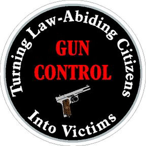 Gun Control Turning Law Abiding Citizens Into Victims - Vinyl Sticker ...
