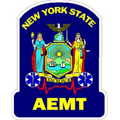 New York State AEMT - Vinyl Sticker at Sticker Shoppe