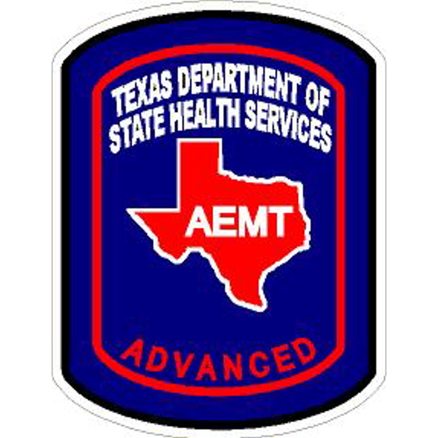 Texas Advanced AEMT - Vinyl Sticker at Sticker Shoppe