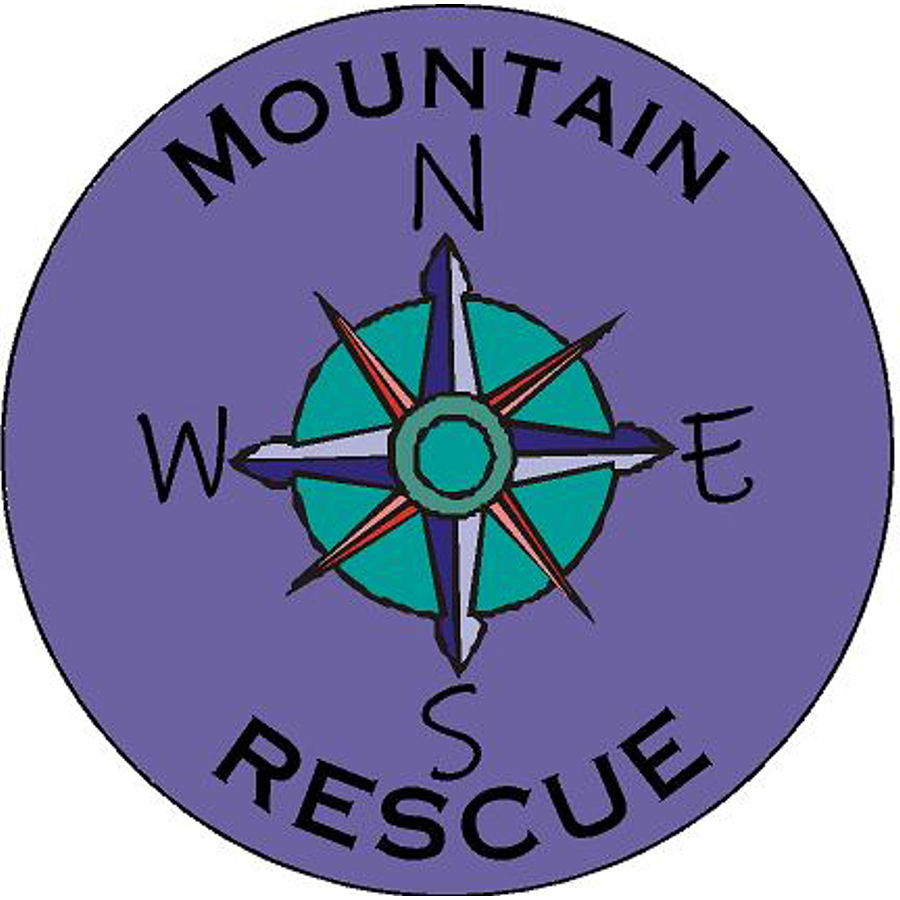 Mountain Rescue Purple - Vinyl Sticker at Sticker Shoppe