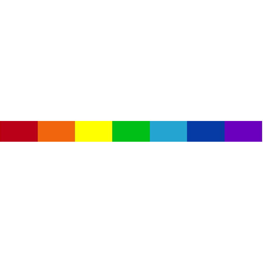 LGBTQ Rainbow Bar - Vinyl Sticker at Sticker Shoppe