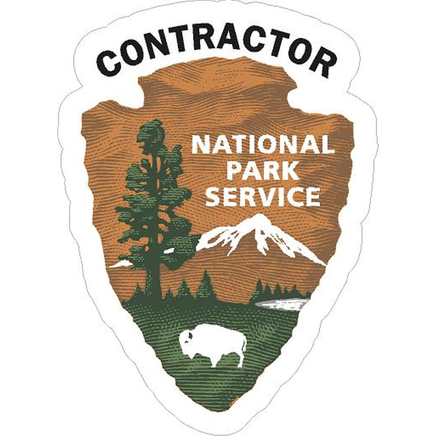 United States National Park Service Contractor - Vinyl Sticker at ...