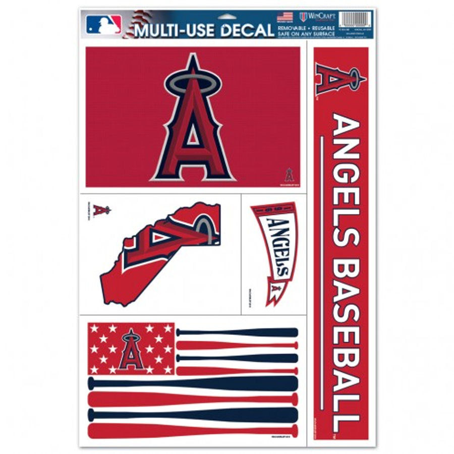 Los Angeles Angels - Set of 5 Ultra Decals at Sticker Shoppe