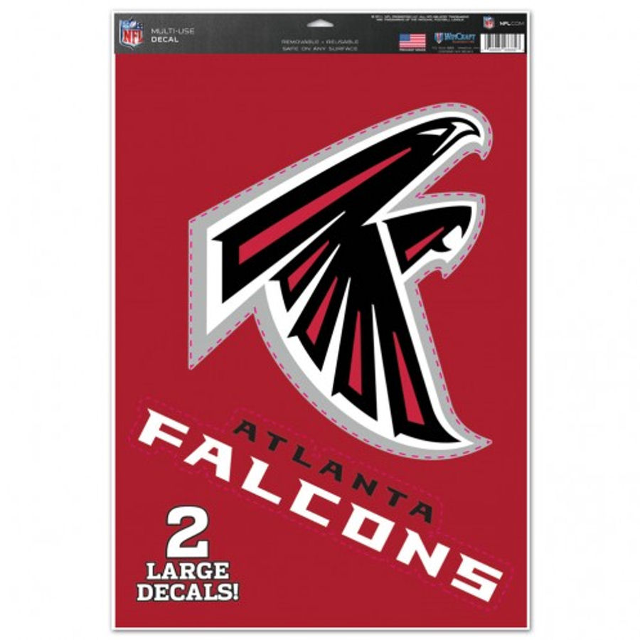 Atlanta Falcons - Set Of 2 Ultra Decals at Sticker Shoppe