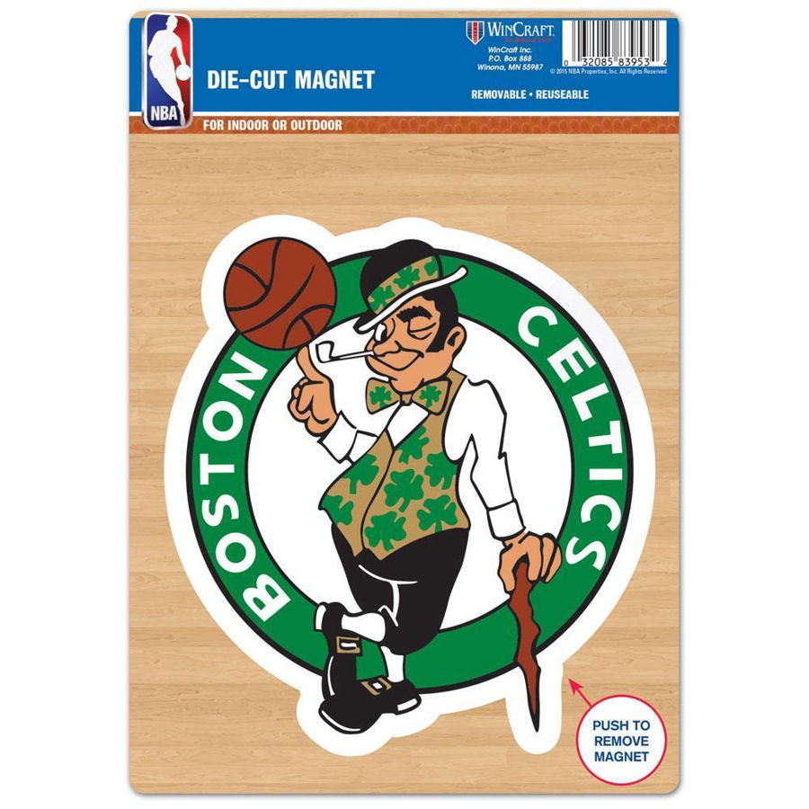 Boston Celtics - 7" Die Cut Magnet at Sticker Shoppe