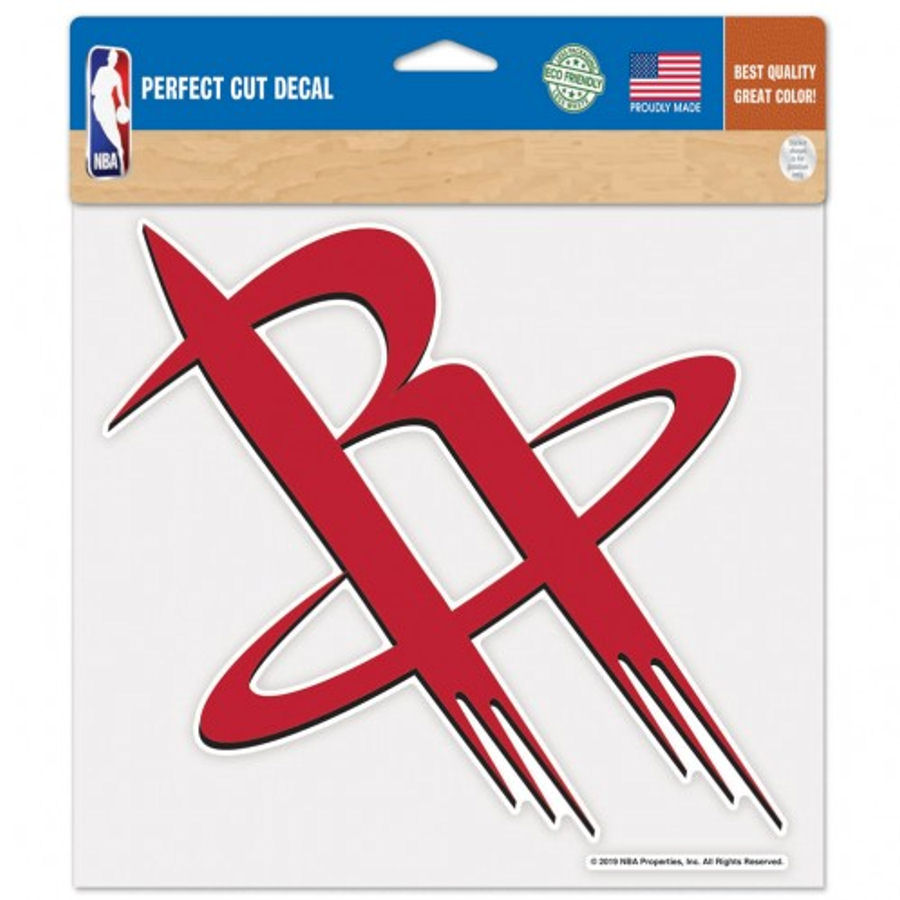 Houston Rockets - 8x8 Full Color Die Cut Decal at Sticker Shoppe