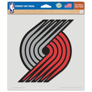 Portland Trail Blazers - 8x8 Full Color Die Cut Decal at Sticker Shoppe