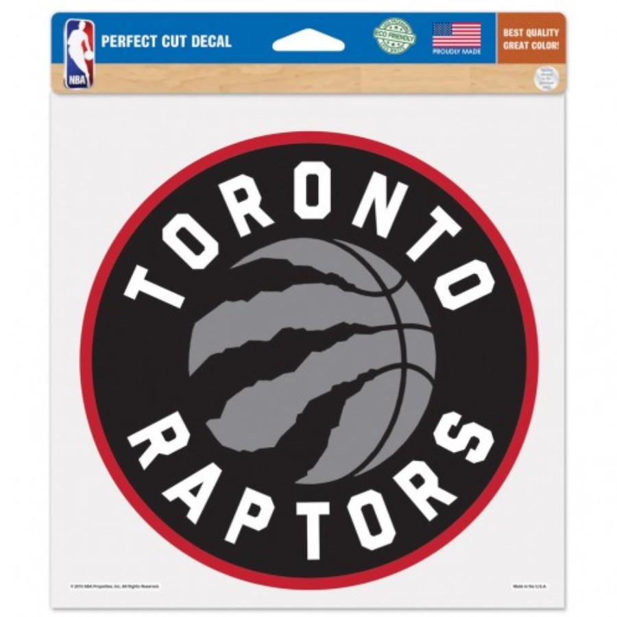 Toronto Raptors Logo - 8x8 Full Color Die Cut Decal at Sticker Shoppe
