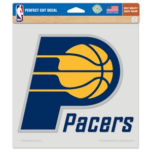 Indiana Pacers - 8x8 Full Color Die Cut Decal at Sticker Shoppe