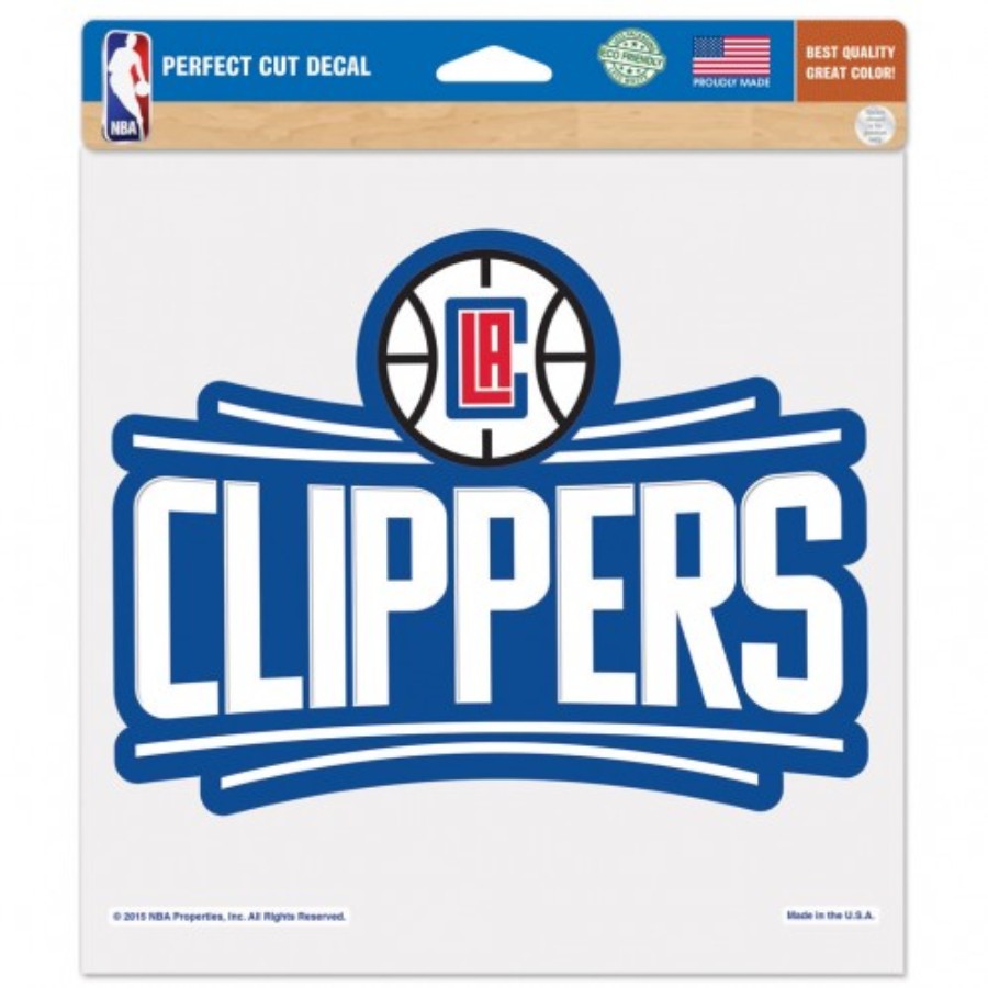 Los Angeles Clippers Logo - 8x8 Full Color Die Cut Decal at Sticker Shoppe