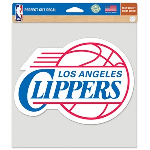 Los Angeles Clippers - 8x8 Full Color Die Cut Decal at Sticker Shoppe
