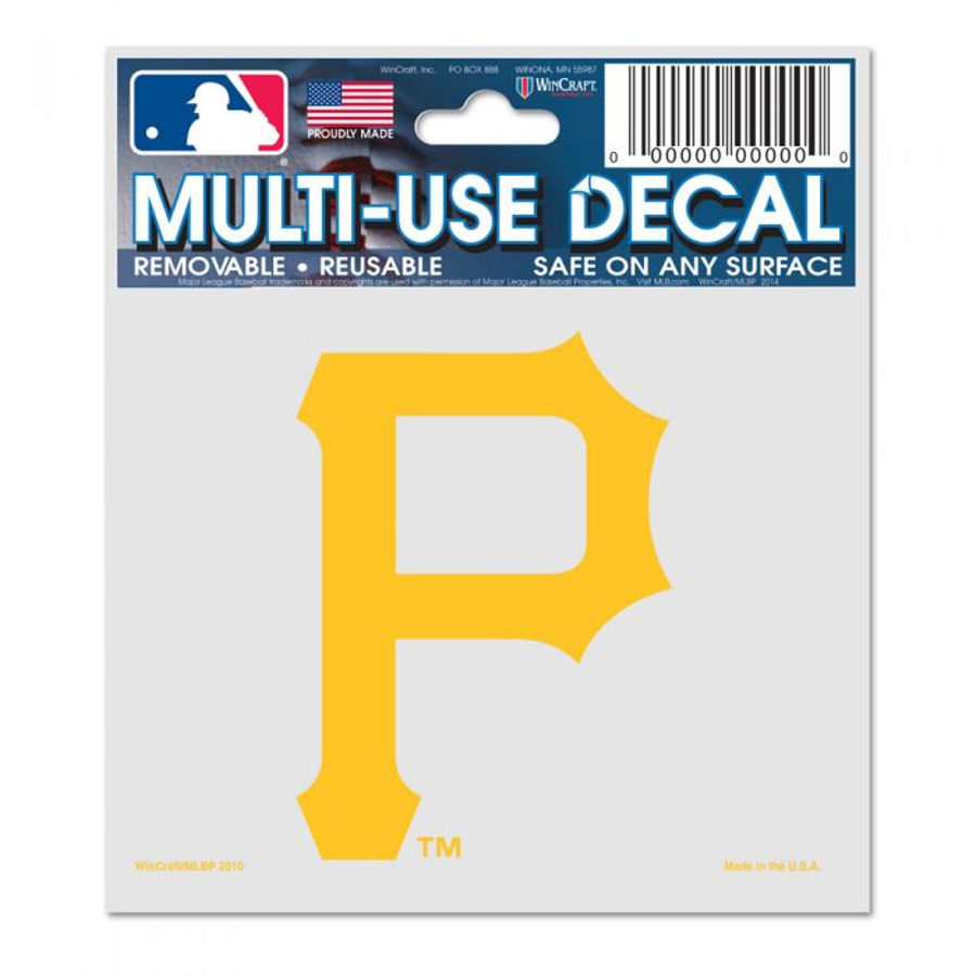 Pittsburgh Pirates - 3x4 Ultra Decal at Sticker Shoppe