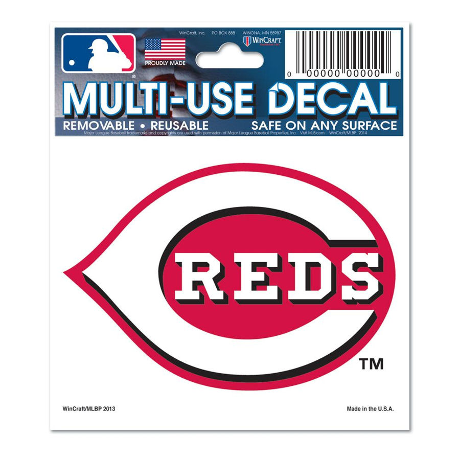 Cincinnati Reds - 3x4 Ultra Decal at Sticker Shoppe