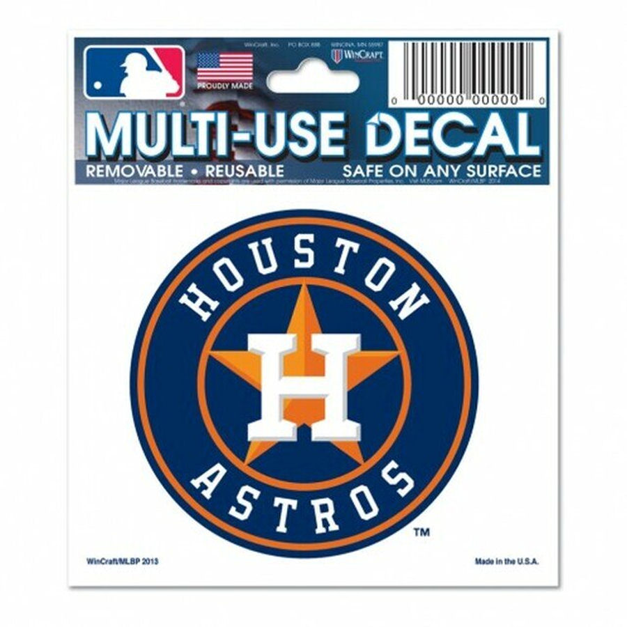 Houston Astros - 3x4 Ultra Decal at Sticker Shoppe